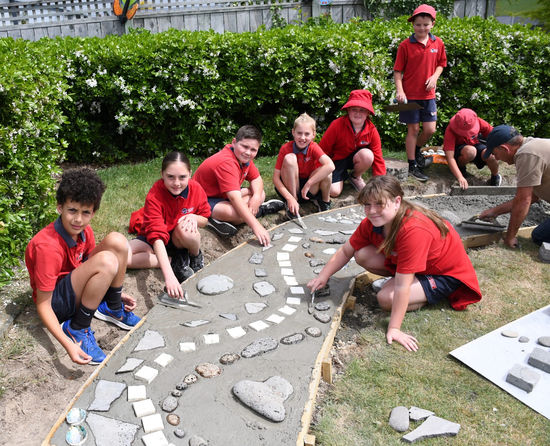 Sensory footpath fills pupils with ‘pride’ - Timaru Courier