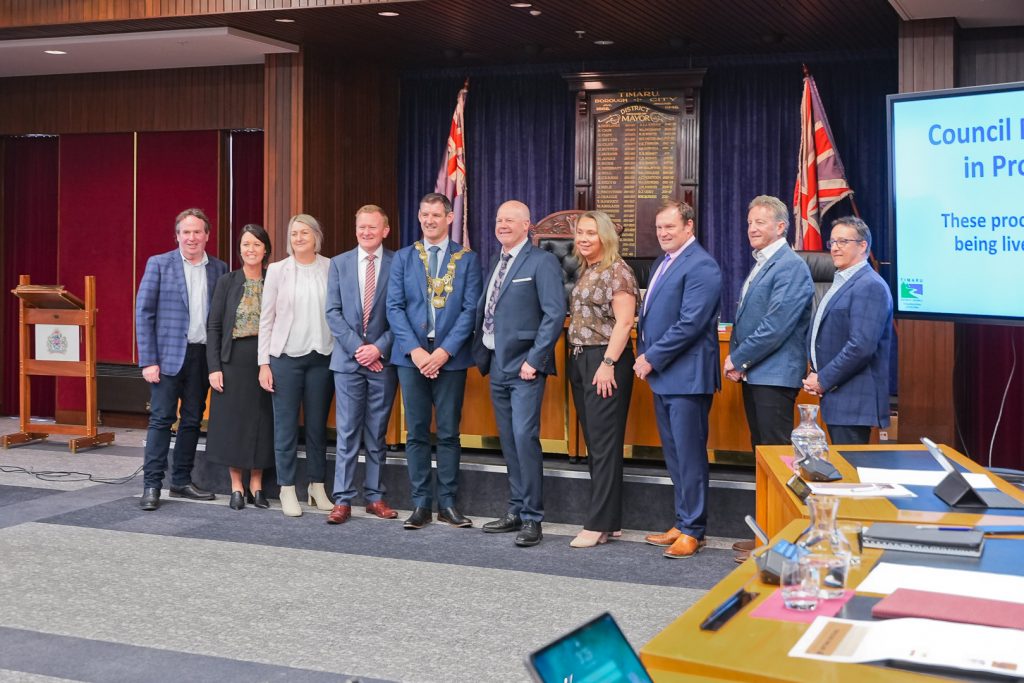 New district council welcomed - Timaru Courier