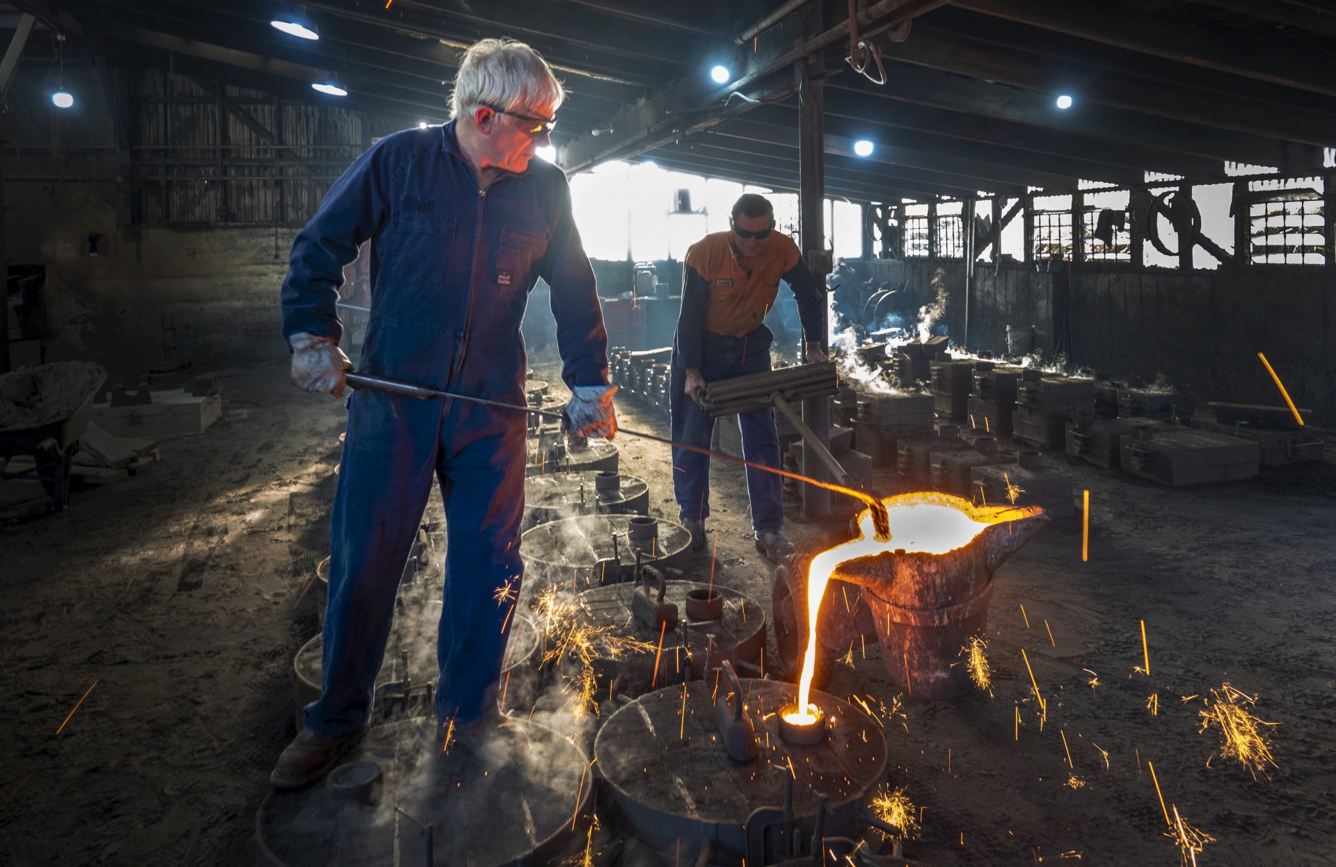 Foundry pours last cast - Timaru Courier