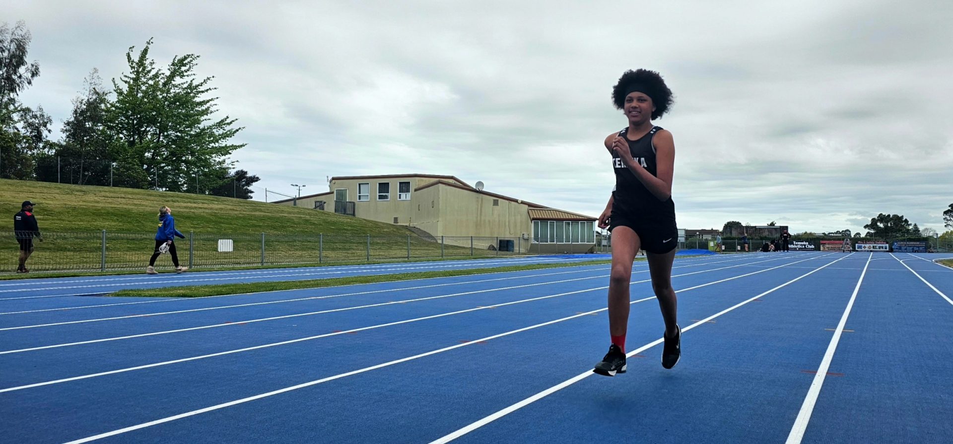 Joy as track opens - Timaru Courier