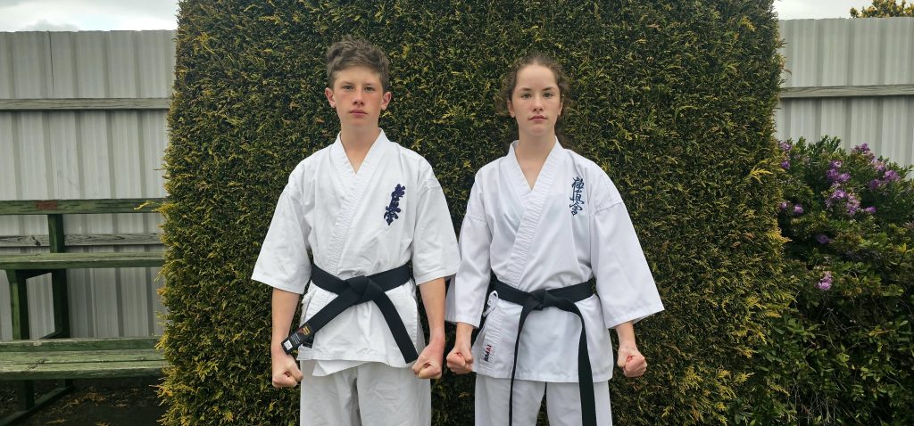 SC twins most junior black belts - Timaru Courier