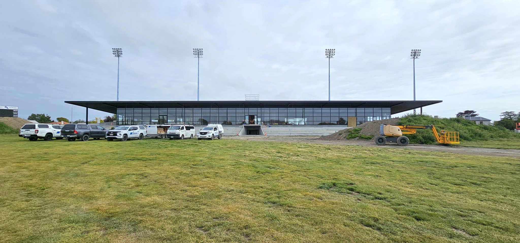 Fraser Park ready for turf - Timaru Courier