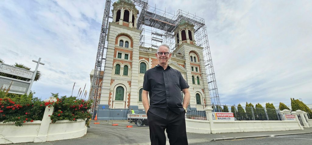Work begins on basilica - Timaru Courier