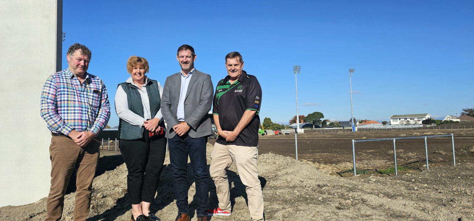 Redevelopment of Fraser Park on track - Timaru Courier