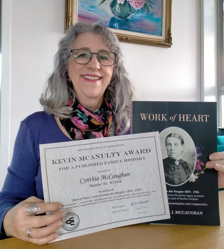 Family history lands writer award for second time - Timaru Courier