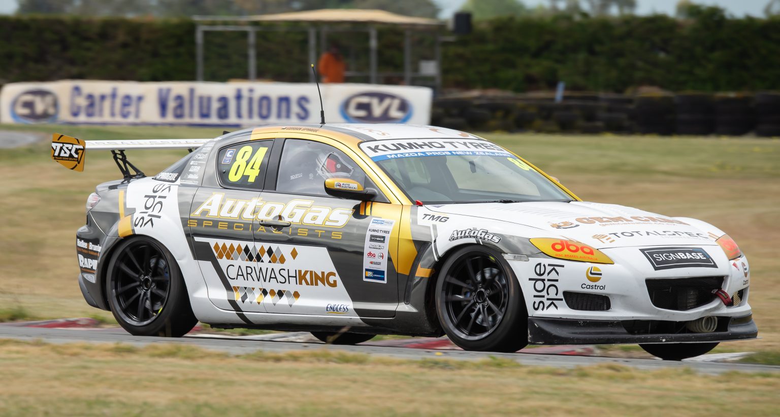 Sprague wins to extend series lead - Timaru Courier